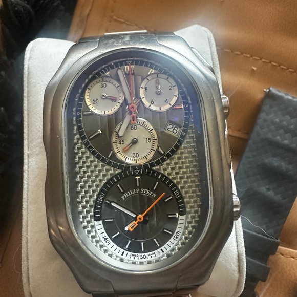 Philip Stein | Accessories | Philip Stein Prestige Titanium Watch Swiss ...